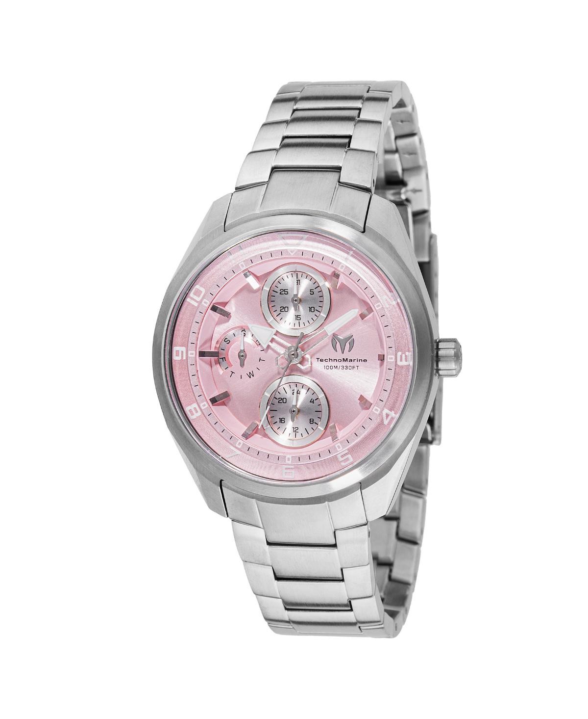 Click here for Technomarine Womens Tm-318108 Ocean Quartz Pink Di... prices
