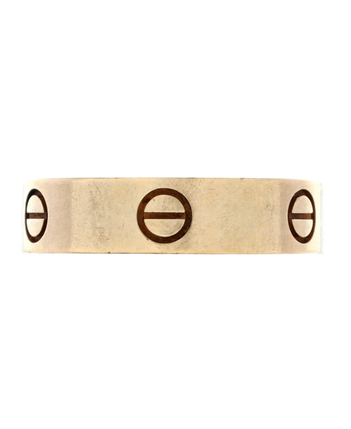Click here for Pre-Owned Cartier Love Band Ring - 18k yellow gold prices