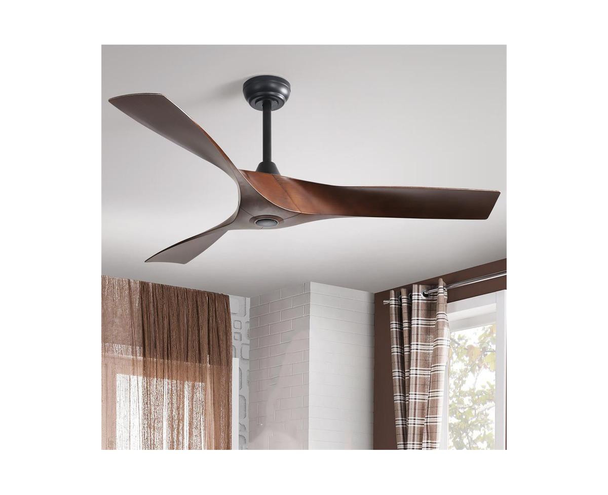 Click here for 52-inch Modern Black 3 Abs Blades Ceiling Fan with... prices