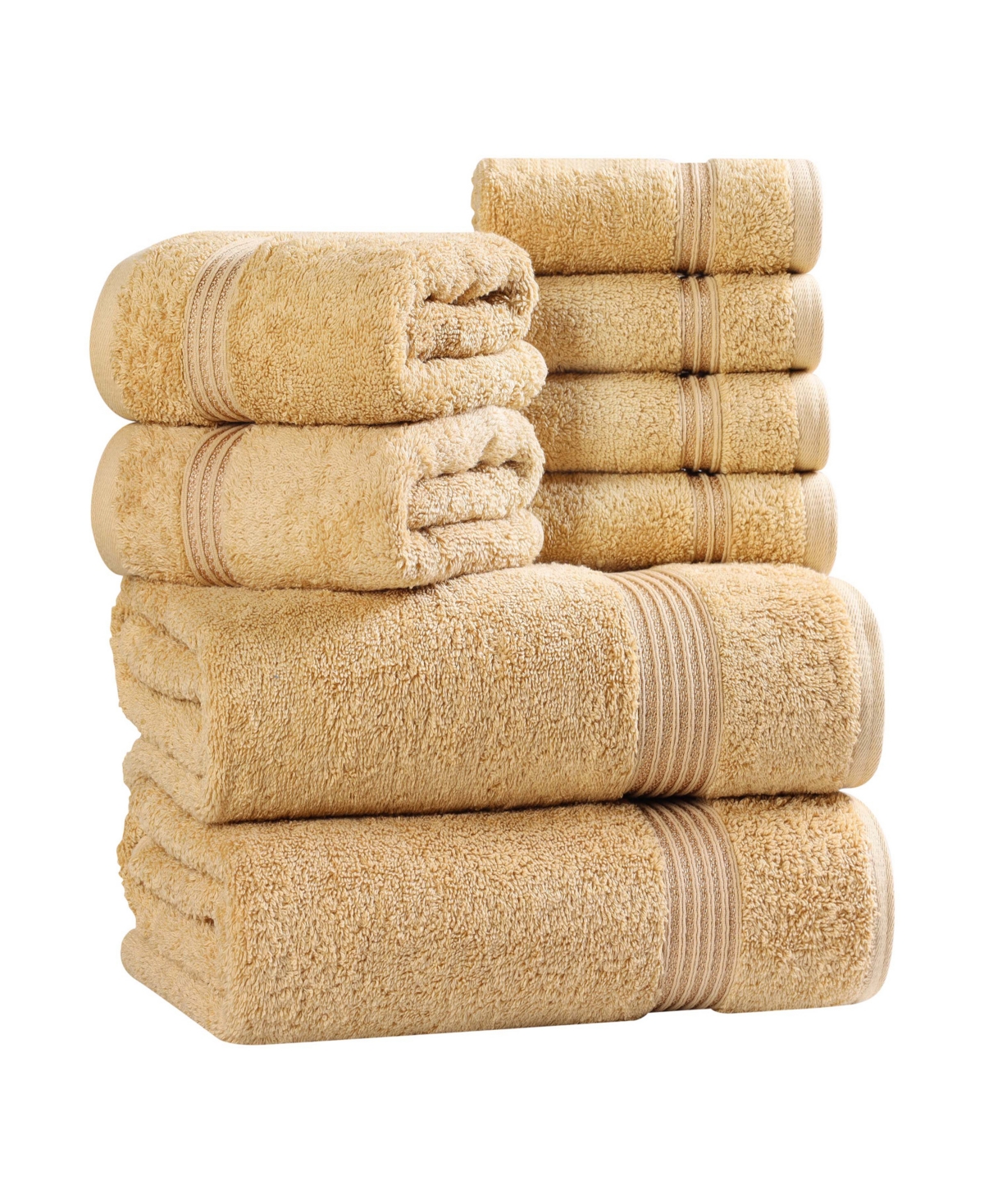 Click here for Superior Egyptian Cotton 8-Pc. Towel Set - Gold prices