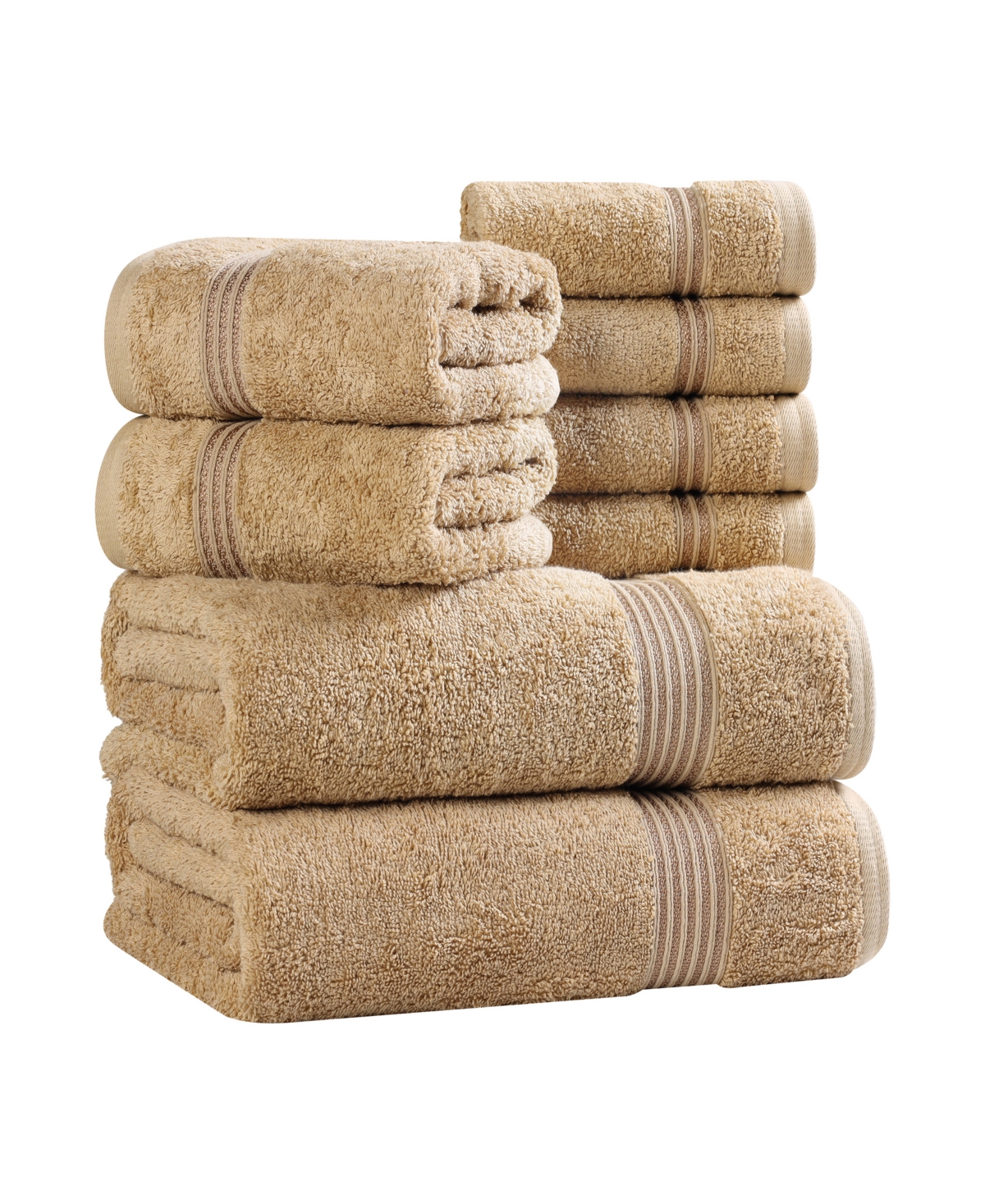 Click here for Superior Egyptian Cotton 8-Pc. Towel Set - Toast prices