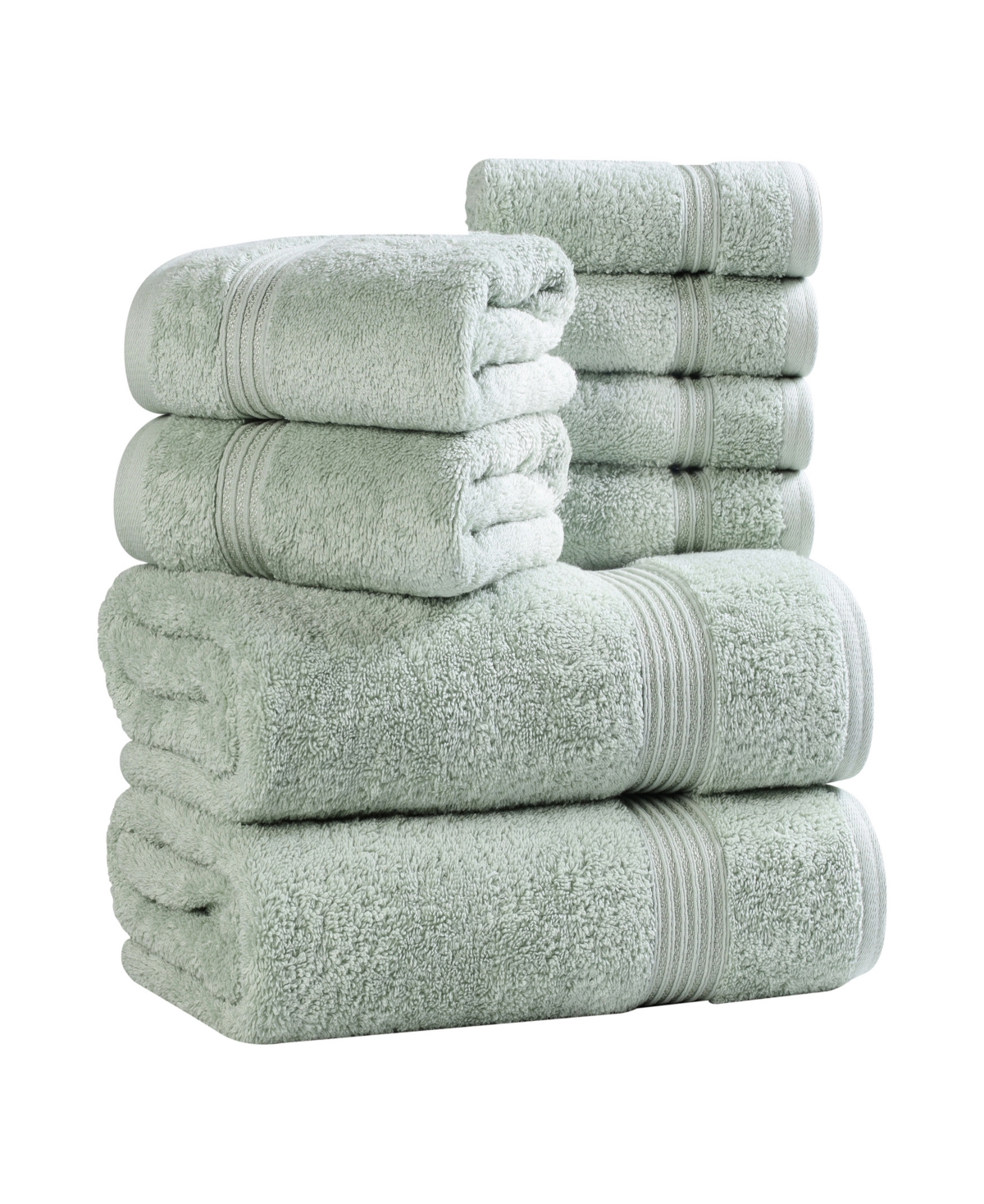 Click here for Superior Egyptian Cotton 8-Pc. Towel Set - Sage prices