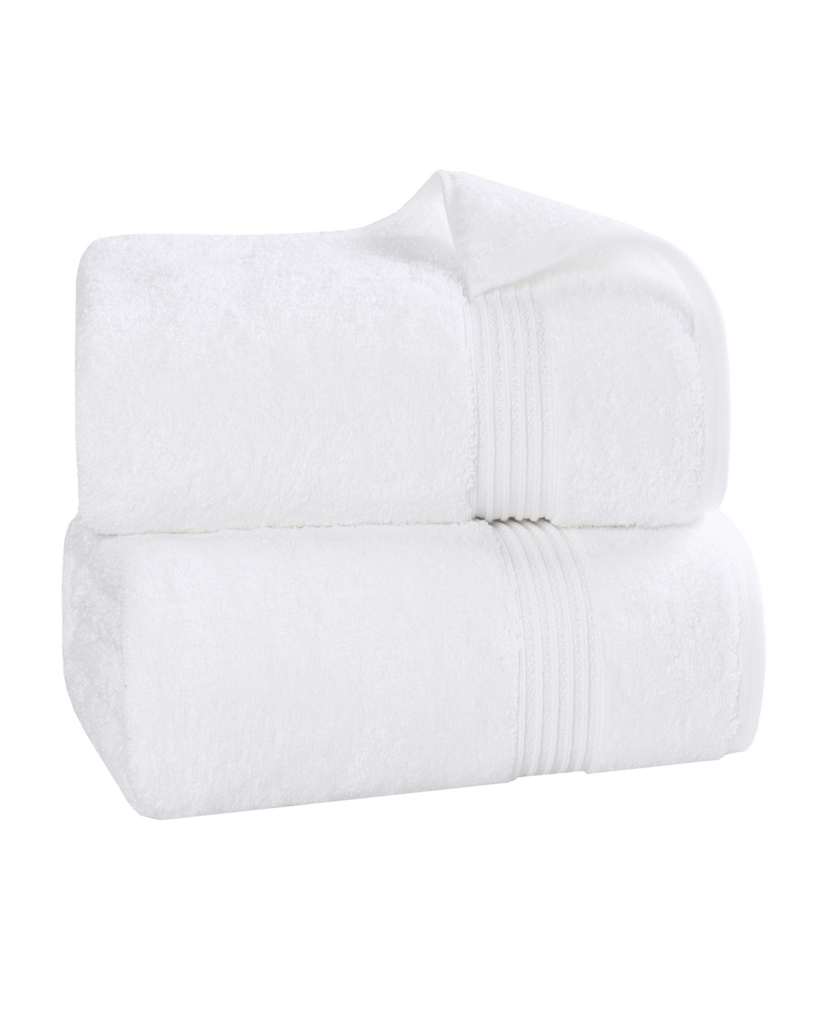 Click here for Superior Egyptian Cotton Bath Towel  Set of 2 - Wh... prices