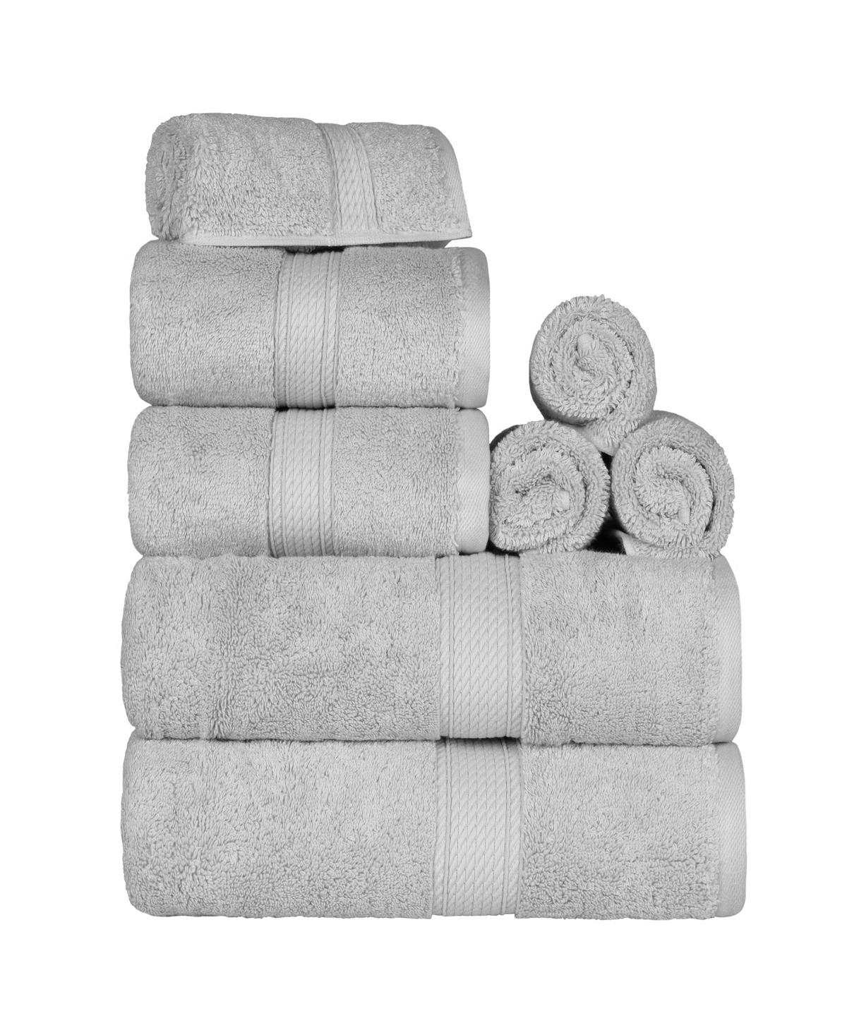 Click here for Superior Egyptian Cotton 8-Pc. Towel Set - Silver prices
