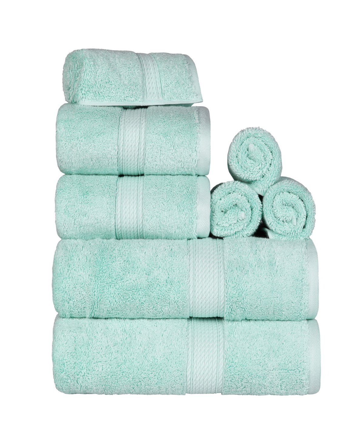 Click here for Superior Egyptian Cotton 8-Pc. Towel Set - Sea Foa... prices