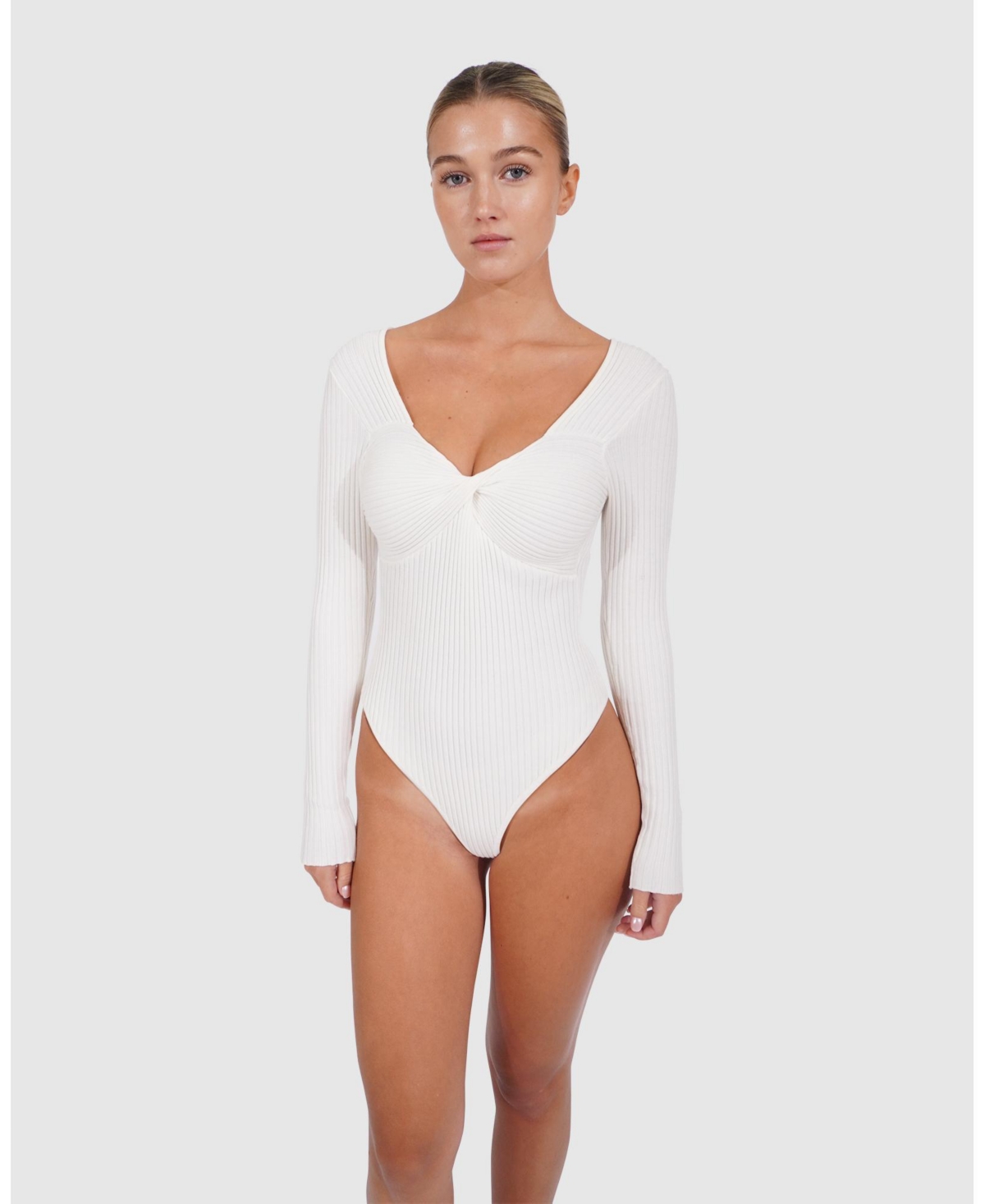 Click here for Belle & Bloom Womens Think Twice Long Sleeve Bodys... prices