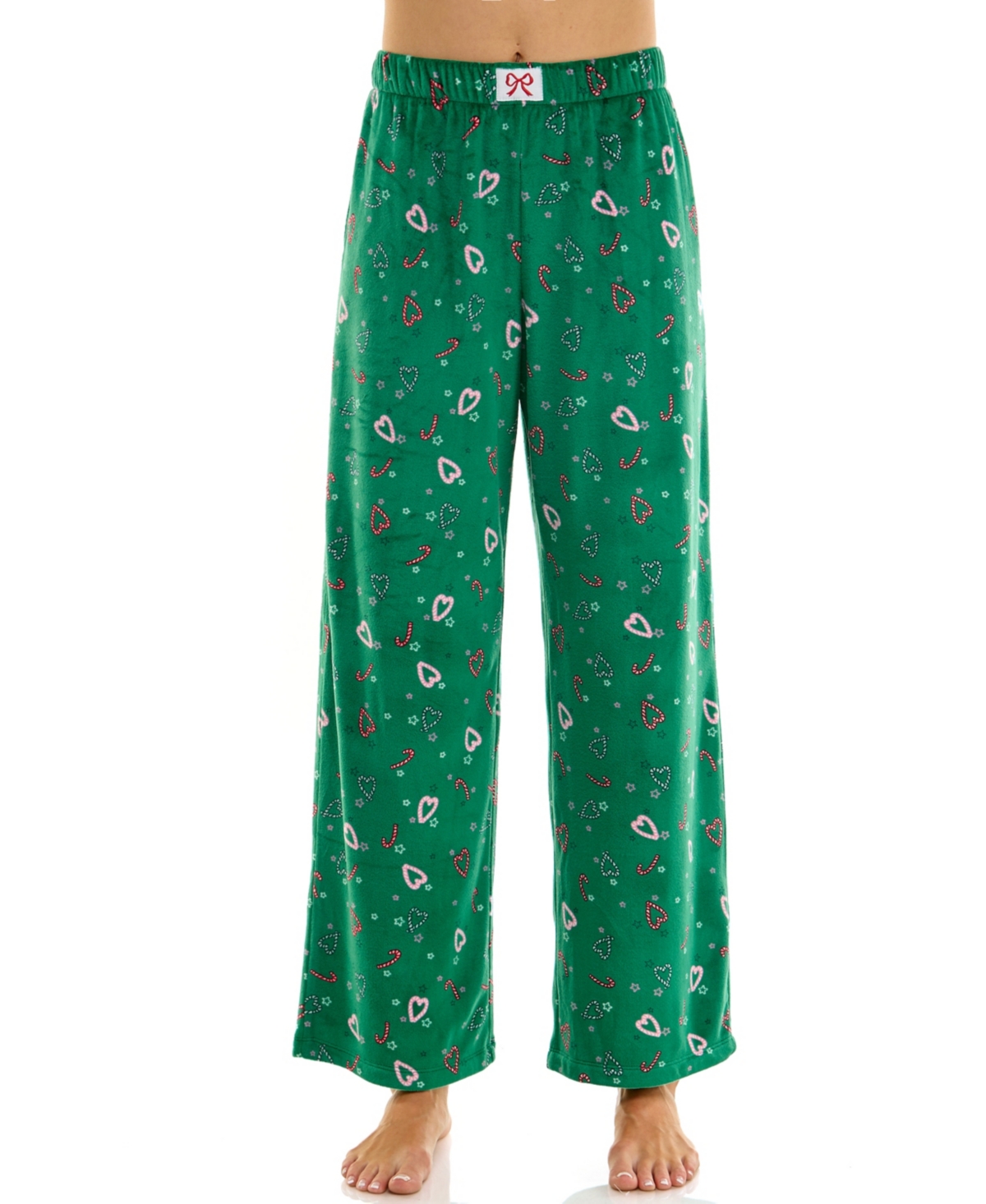 Click here for Roudelain Womens Printed Open Leg Velour Pants - C... prices