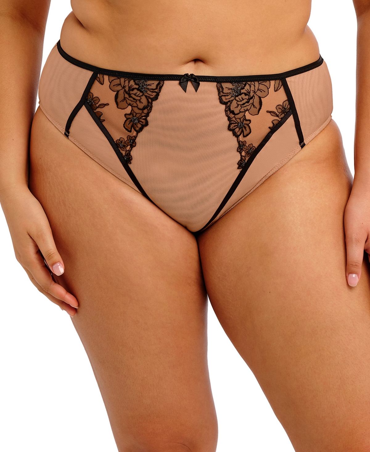 Click here for Elomi Teagan High Leg Brief - Cafe Au Lait prices