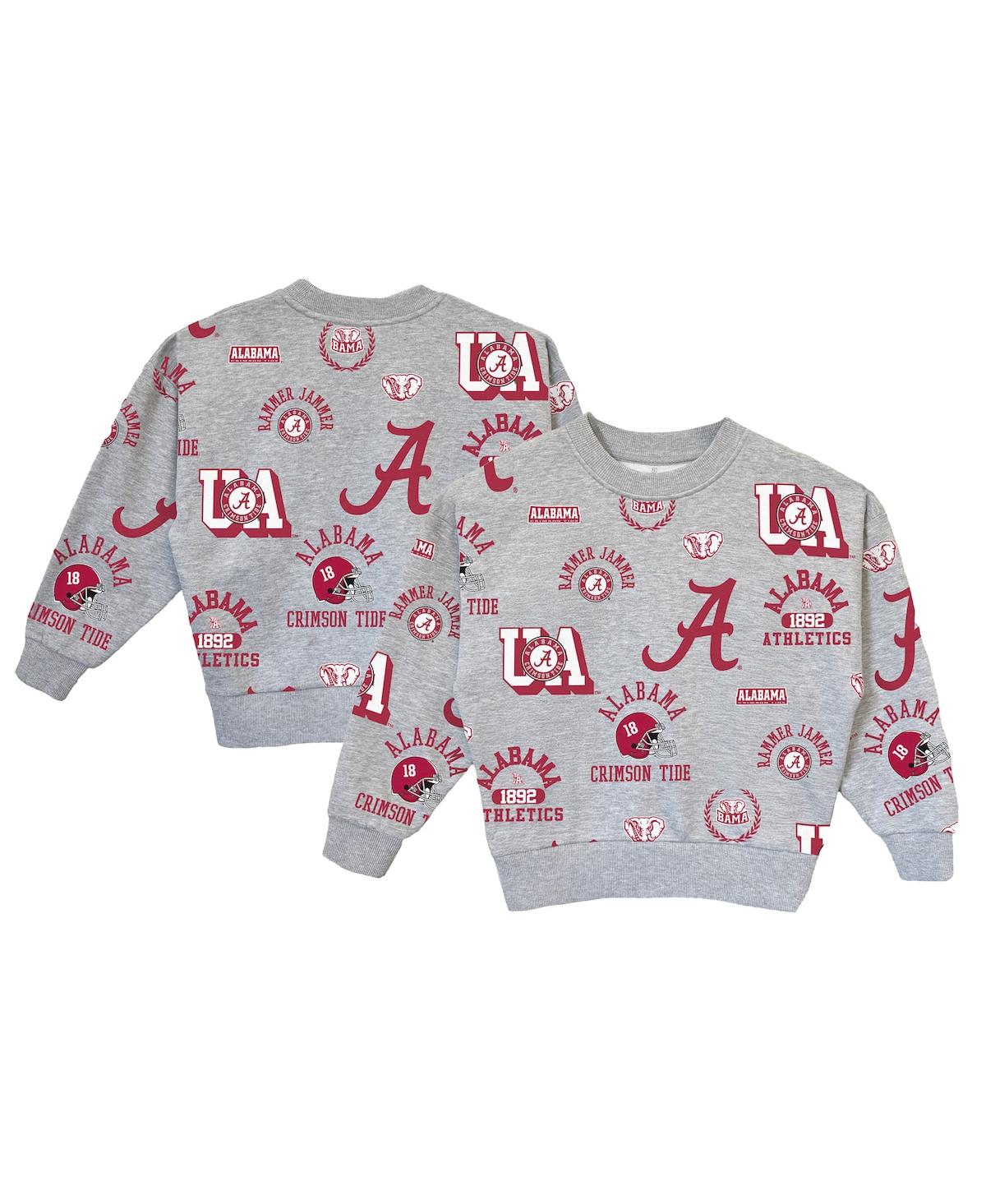 Click here for Gameday Couture Big Girls Gray Alabama Crimson Tid... prices