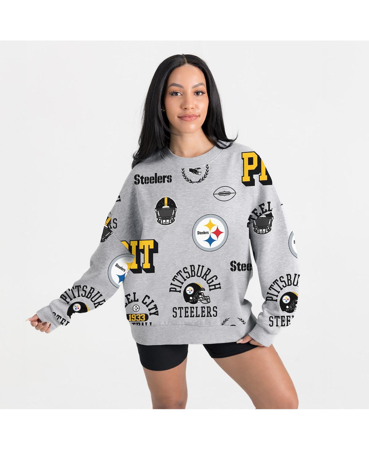 Click here for Gameday Couture Womens Heather Gray Pittsburgh Ste... prices