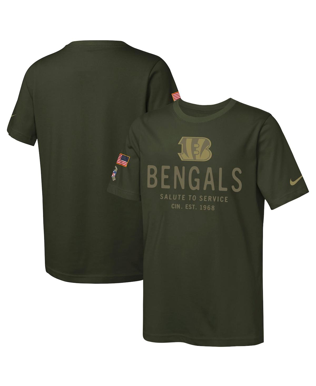 Click here for Nike Big Boys and Girls Olive Cincinnati Bengals 2... prices