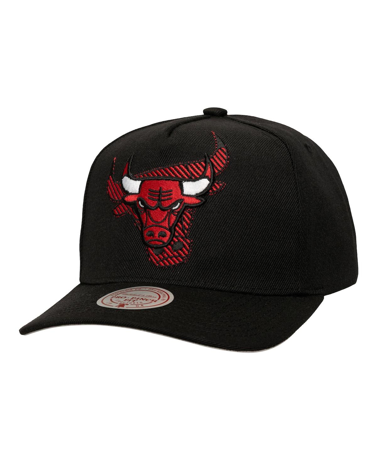 Click here for Mitchell & Ness Mens Black Chicago Bulls Tilted Pr... prices