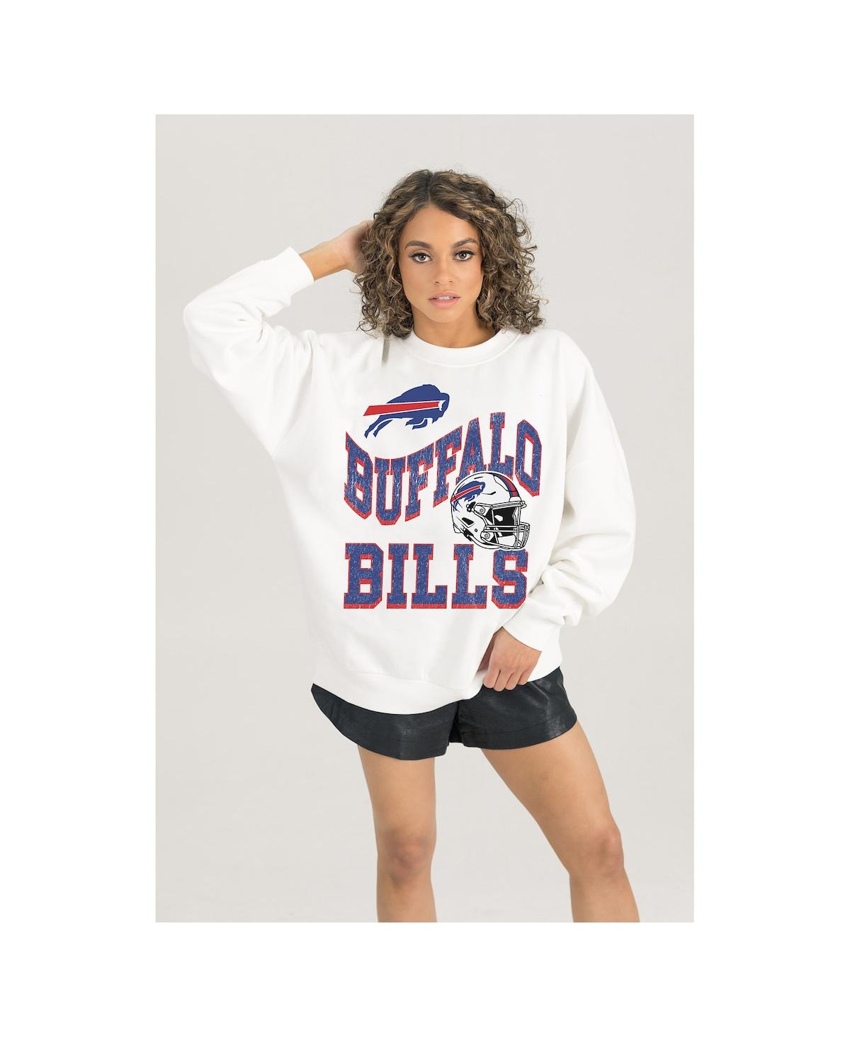 Click here for Gameday Couture Womens White Buffalo Bills Oversiz... prices