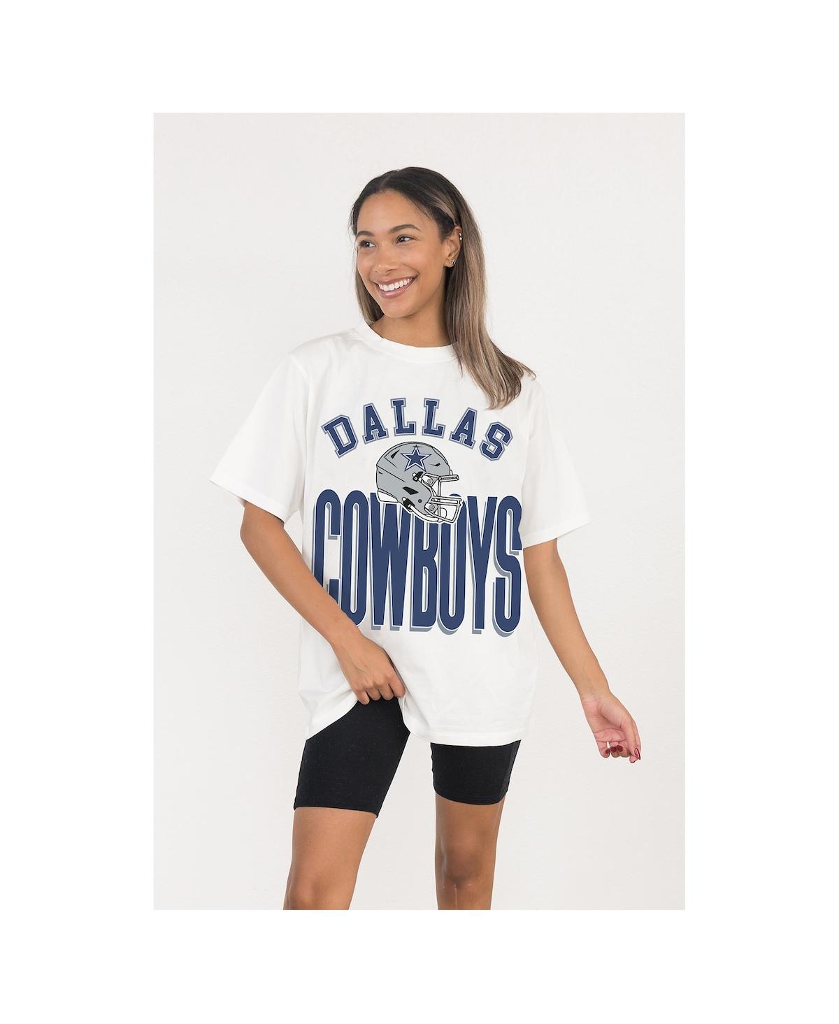 Click here for Gameday Couture Womens White Dallas Cowboys Oversi... prices