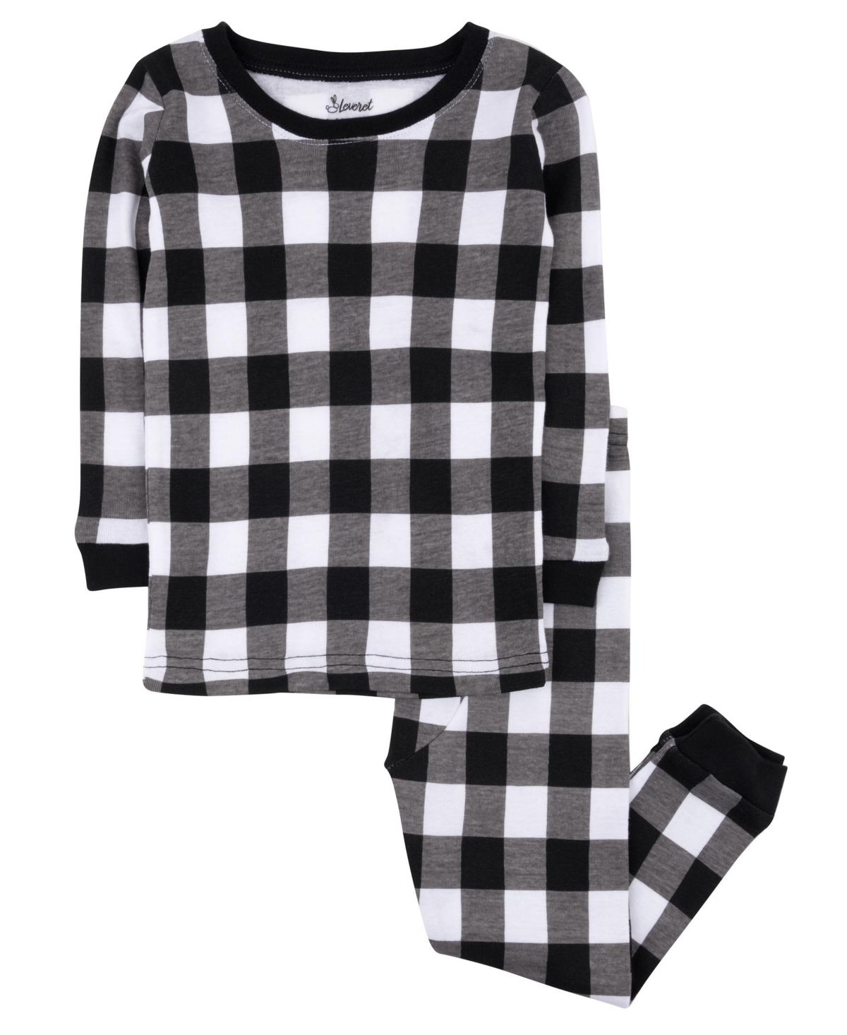 Click here for Leveret Kids Two Piece Cotton Plaid Holiday Pajama... prices