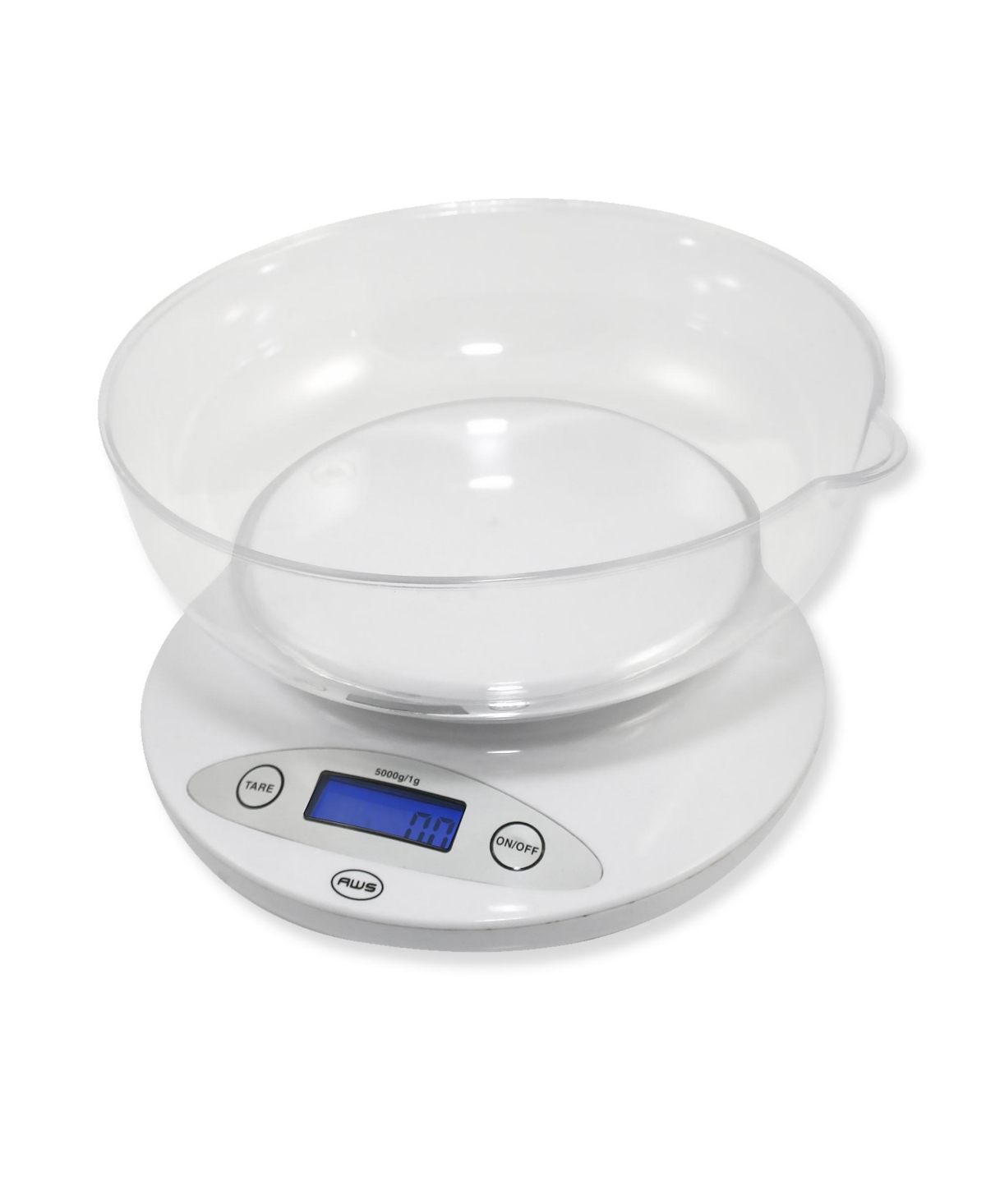Click here for 5K-bowl Digital Bowl Scale  11LB / 5KG - White prices