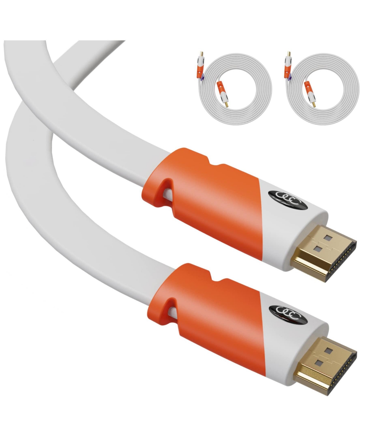 Click here for Ultra Clarity Cables 10 Feet Flat Hdmi Cable 2-Pac... prices