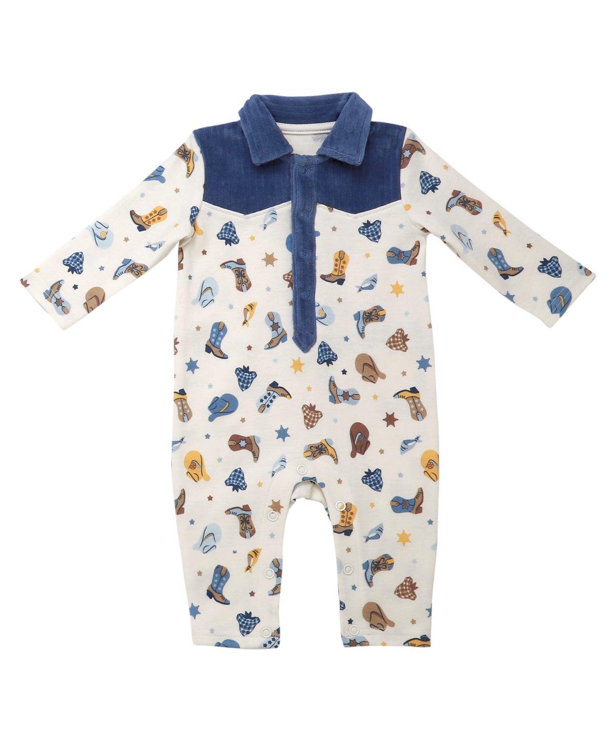 Click here for Baby Starters Baby Boys Western Ranch Coverall - N... prices