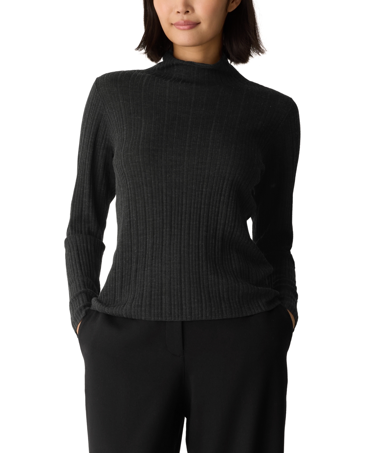 Click here for Eileen Fisher Womens Turtleneck Sweater  Regular a... prices