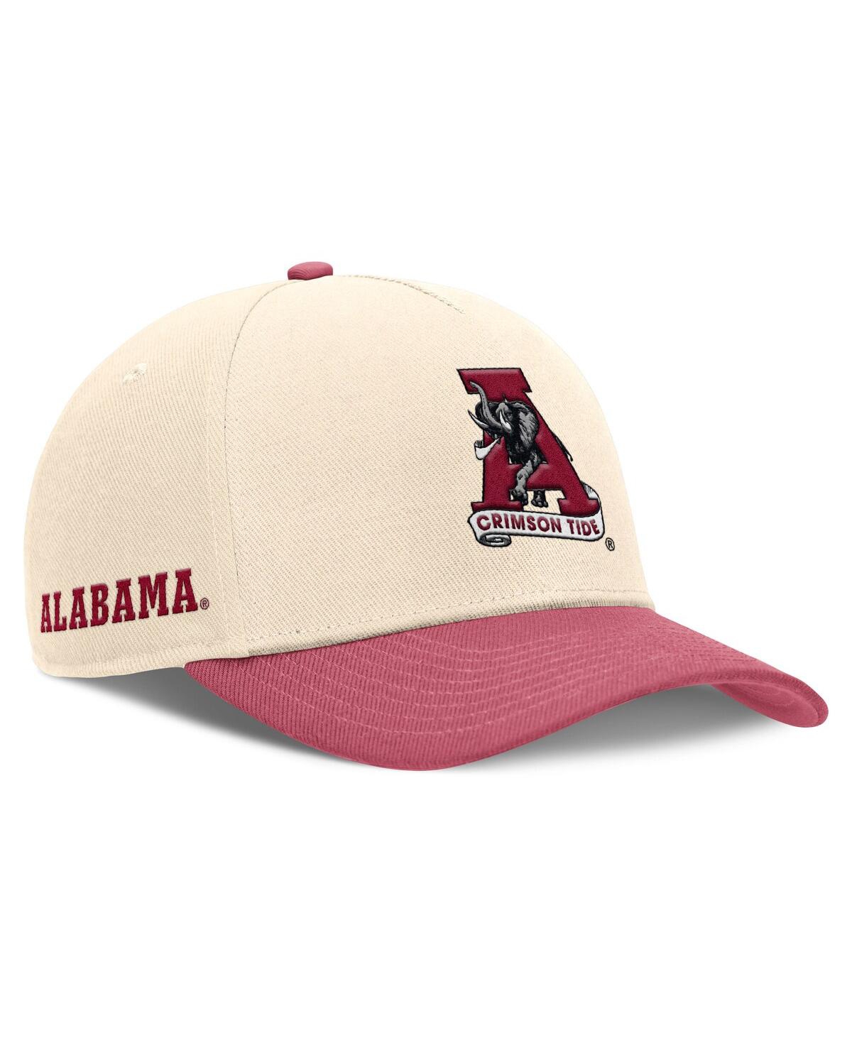 Click here for Nike Mens Natural/Crimson Alabama Crimson Tide Aca... prices