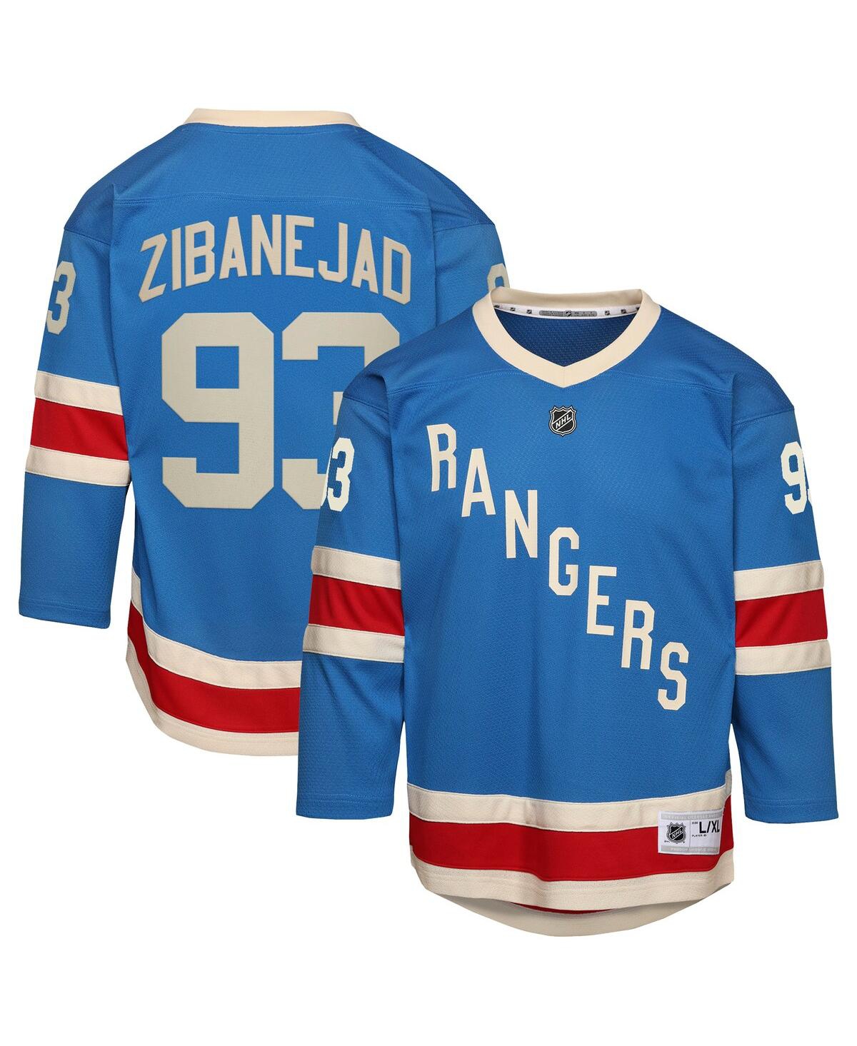 Click here for Outerstuff Big Boys and Girls Mika Zibanejad Blue... prices