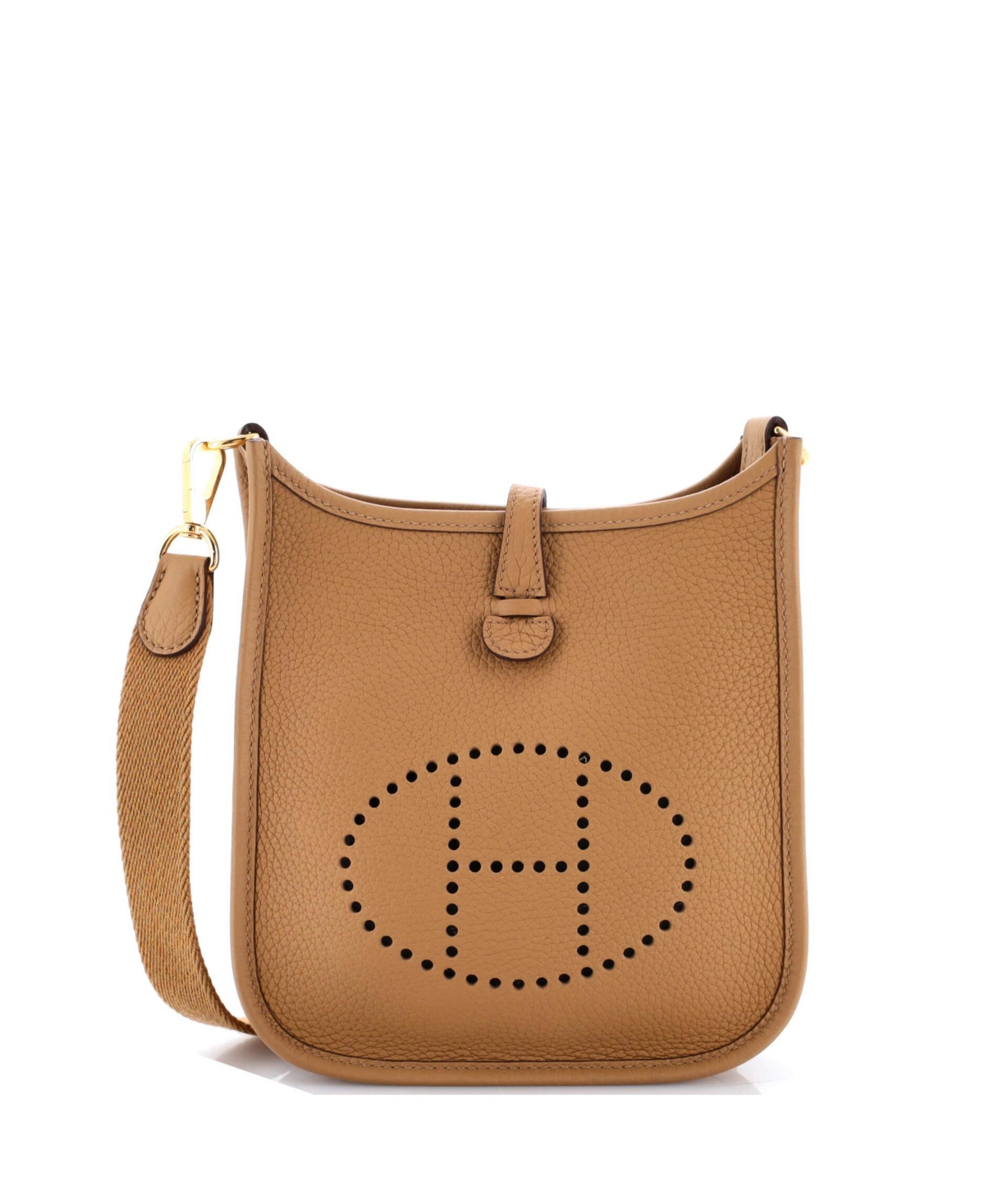 Click here for Pre-Owned Hermes Tpm Evelyne Bag Gen Iii Clemence... prices
