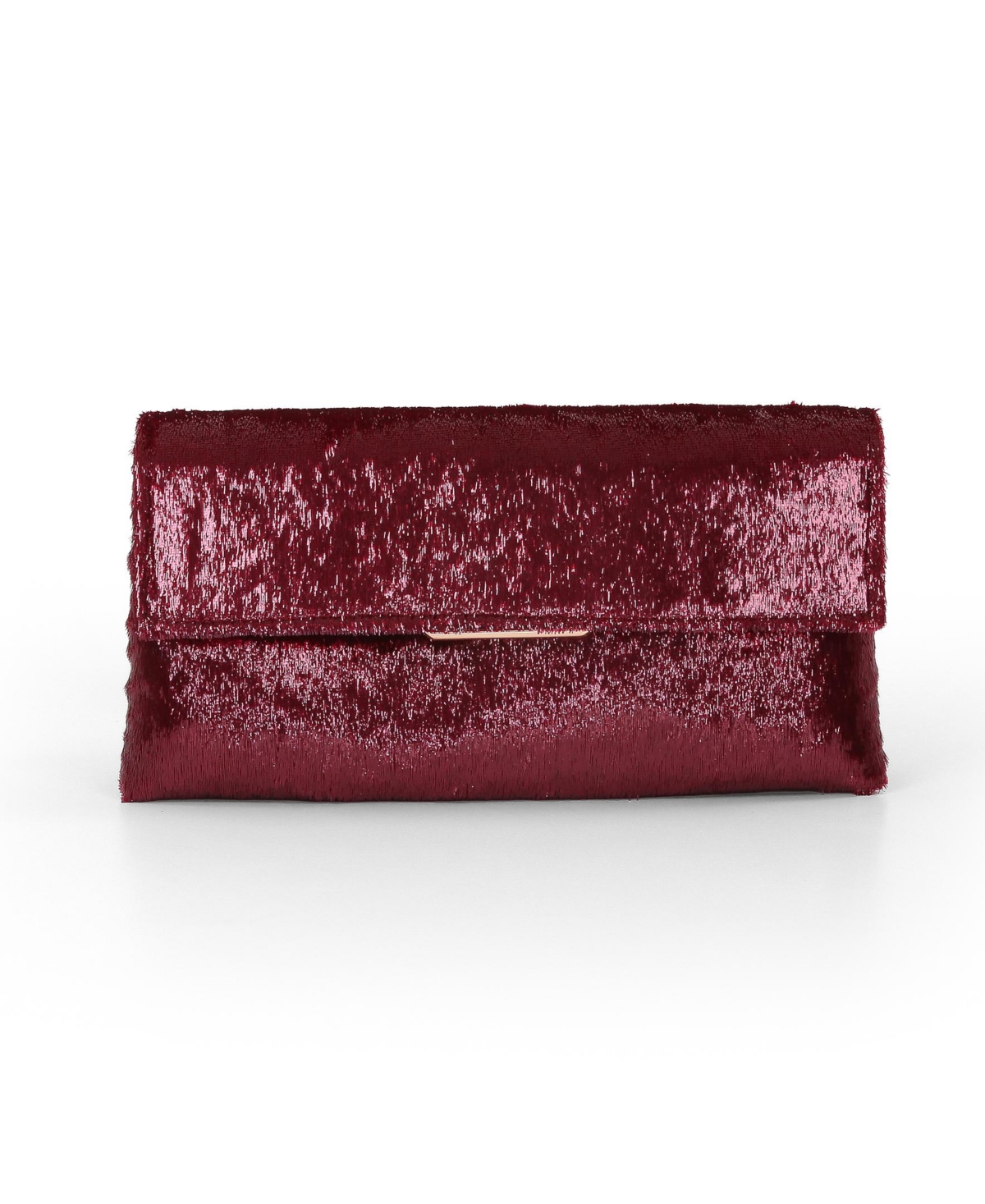 Click here for Womans Angel Soft Faux Pony Hair Envelope Clutch -... prices