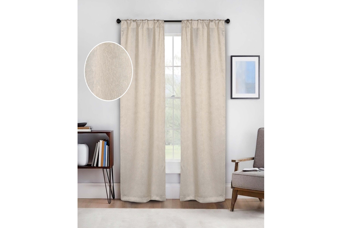 Click here for Superior Senna Textured Blackout Curtain Set of 2... prices