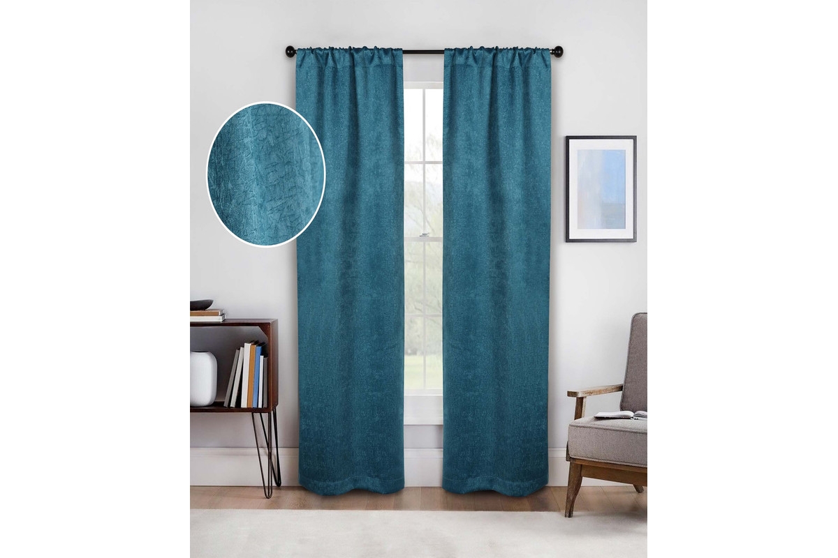 Click here for Superior Senna Textured Blackout Curtain Set of 2... prices