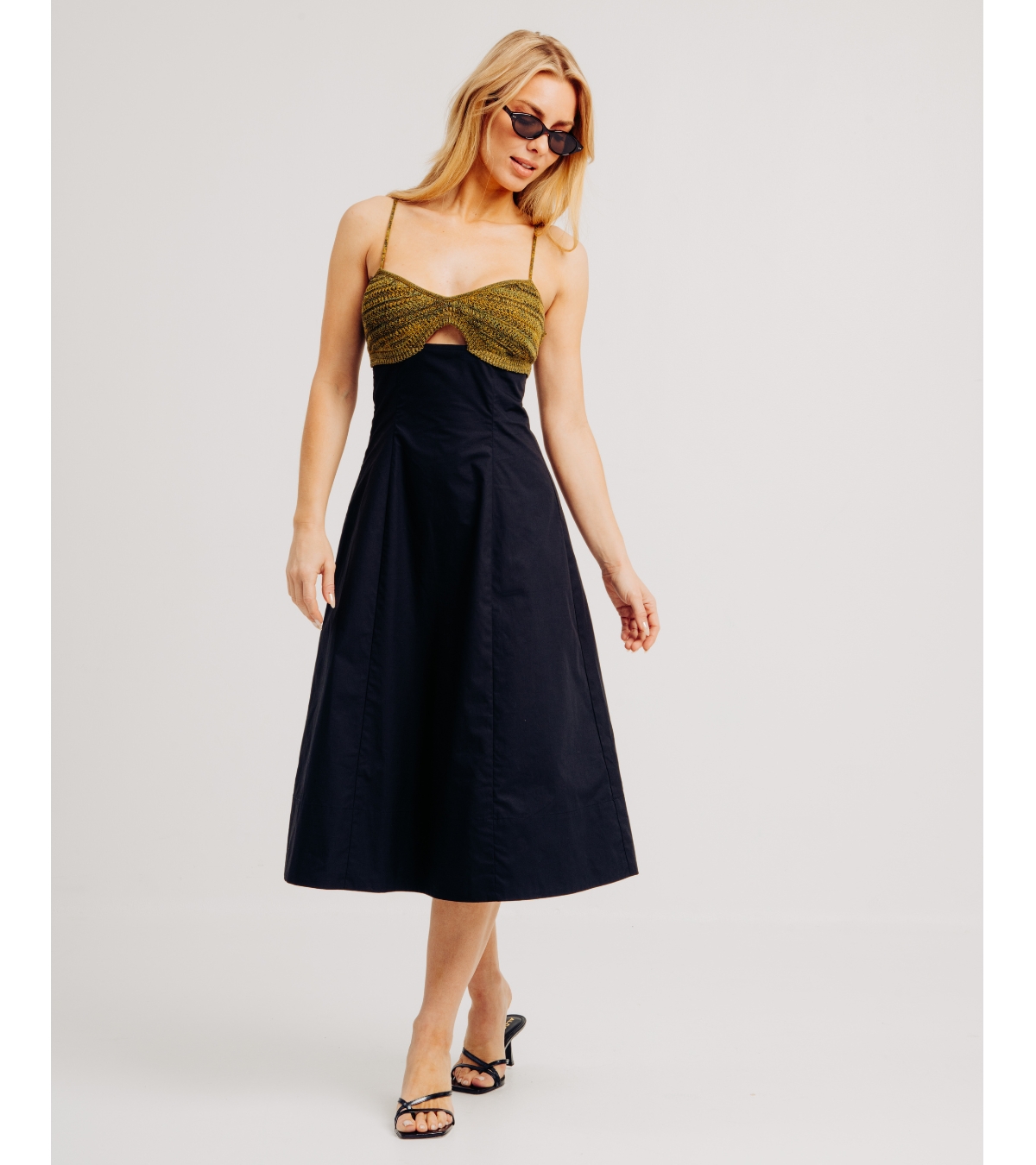 Click here for Torn By Ronny Kobo Womens Romy Dress - Black prices