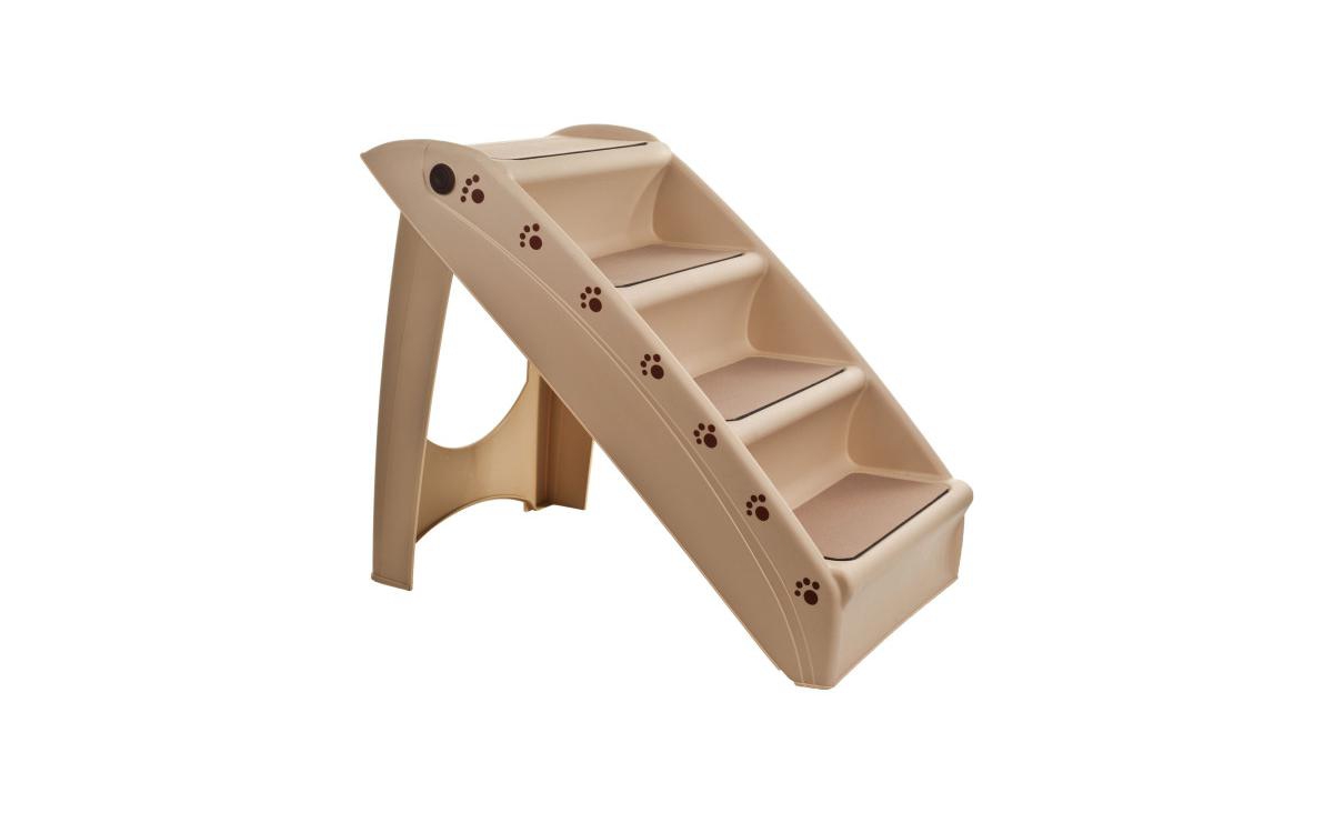 Click here for Pet Adobe Foldable 4-Step Nonslip Pet Stairs  Tan prices