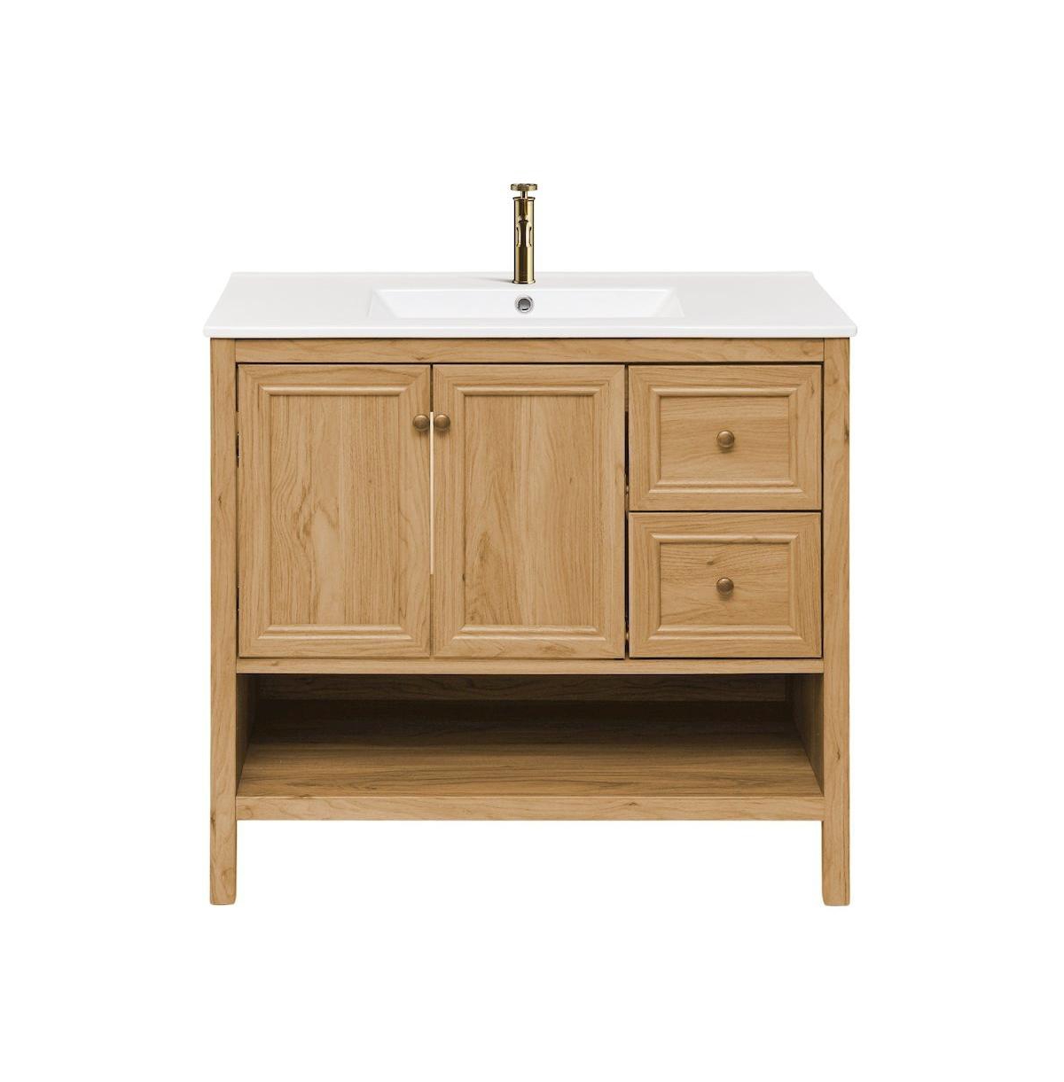 Click here for Chateau 36" Freestanding Bathroom Vanity in G... prices