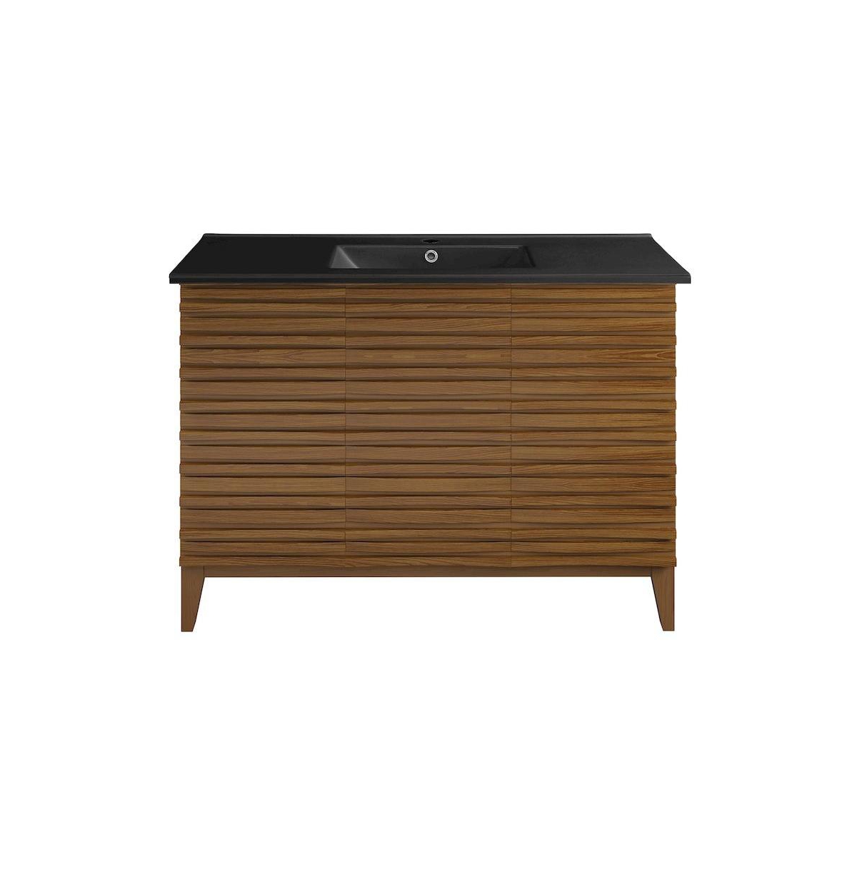 Click here for Swiss Madison Cascade 48 in. Brown Oak Bathroom Va... prices