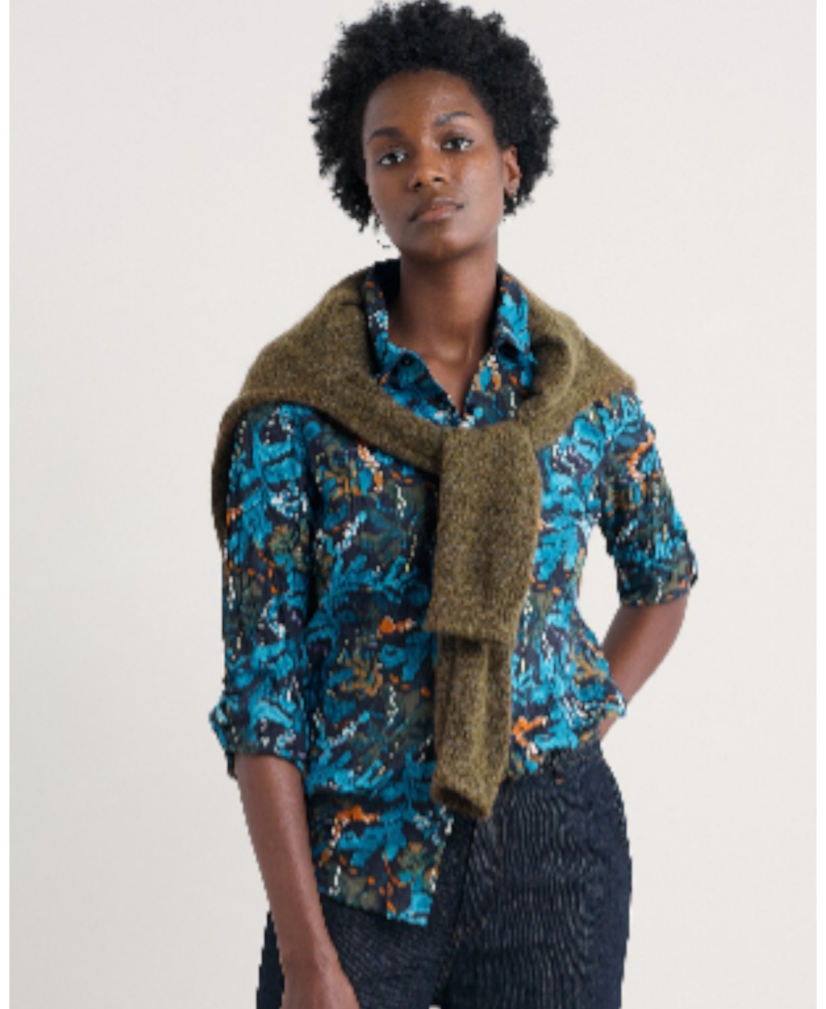 Click here for Seasalt Cornwall Womens Larissa Shirt - Floating f... prices