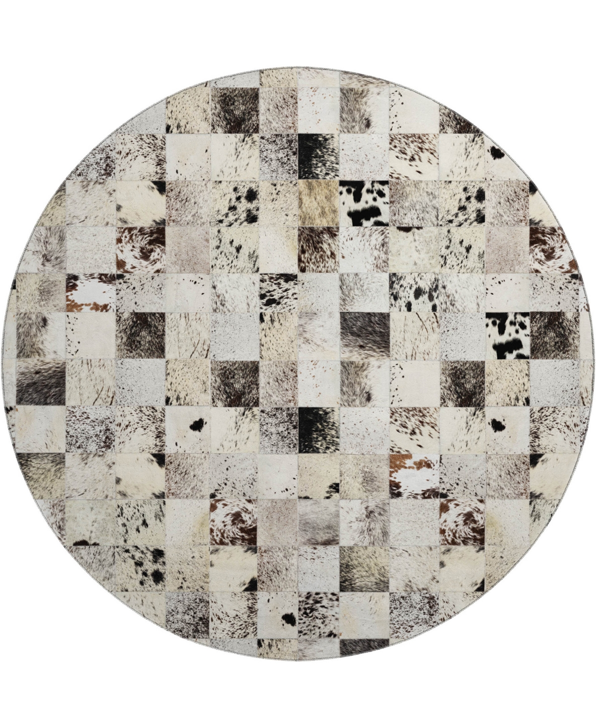 Click here for Dalyn Bozeman BM10 8x8 Round Area Rug - Cream prices