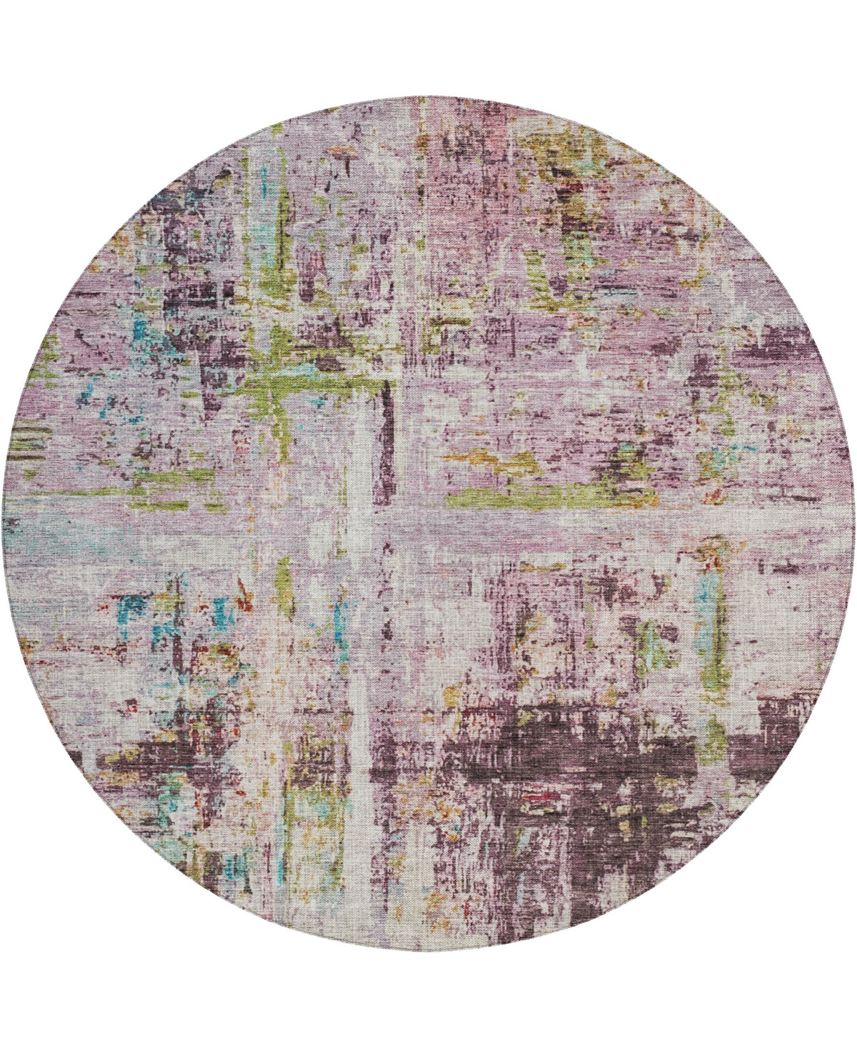 Click here for Dalyn Nouveau NV2 8x8 Round Area Rug - Lilac prices