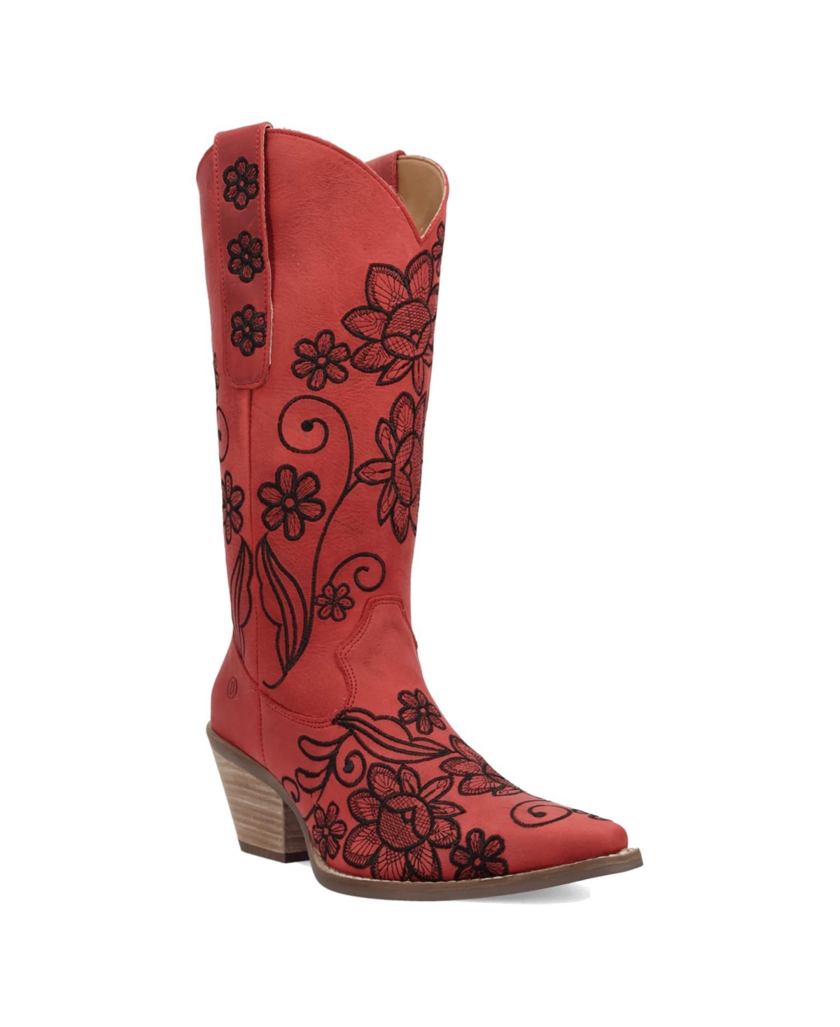 Click here for Dingo Womens Western Swing Leather Boot - Red prices