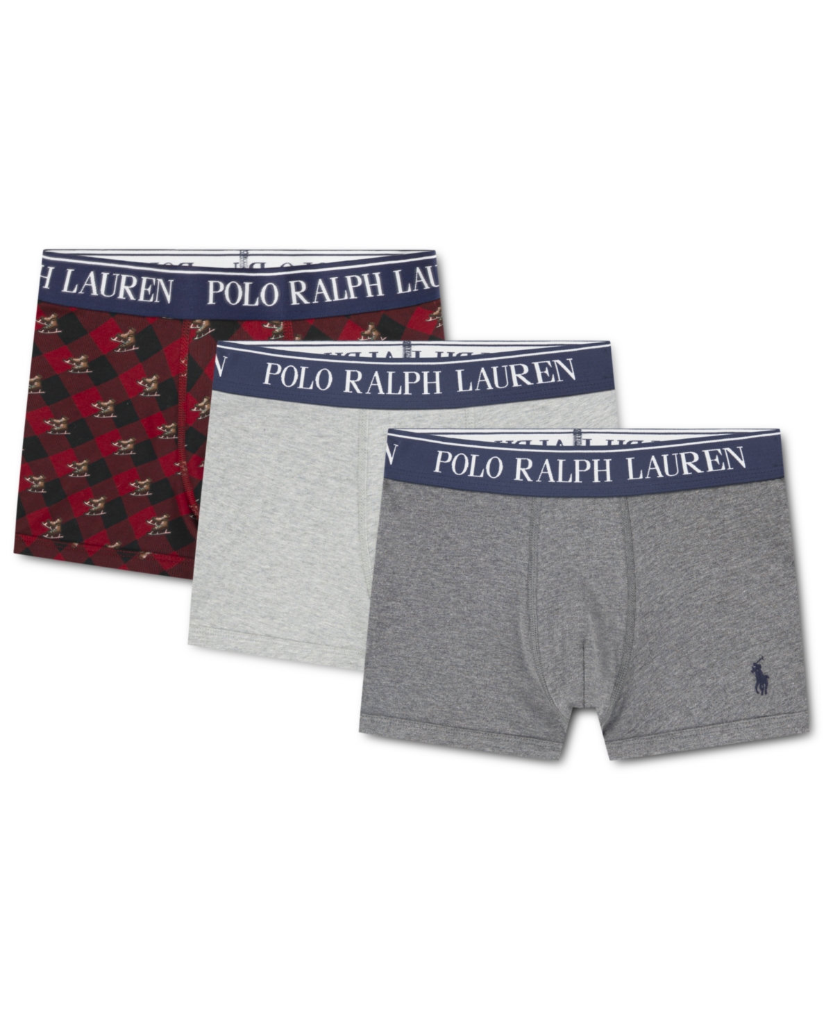 Click here for Polo Ralph Lauren Big Boys Cotton Stretch Boxer Br... prices