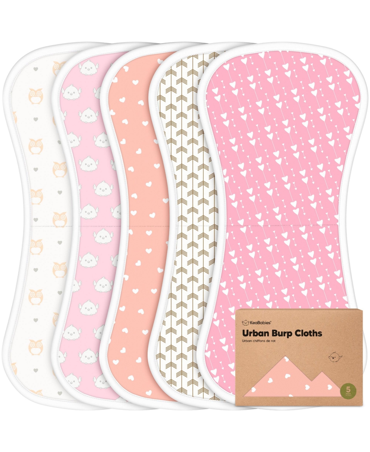 Click here for 5pk Urban Baby Burp Cloths  Organic Burping Cloth... prices