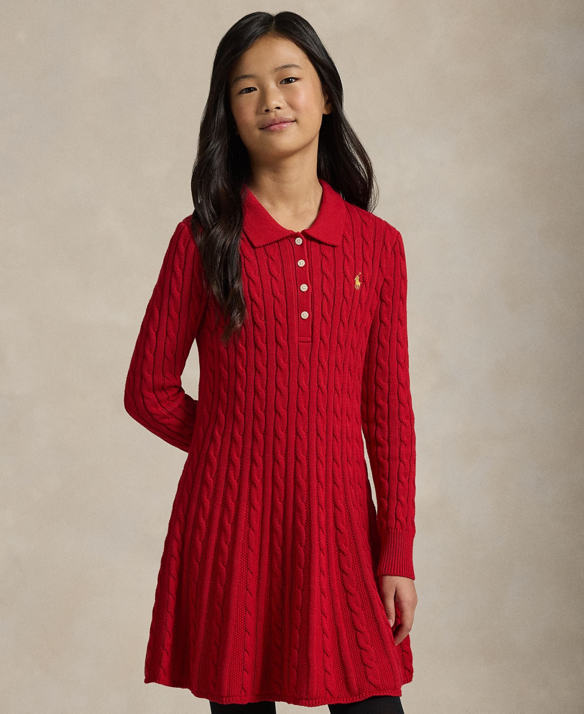 Click here for Polo Ralph Lauren Girls 7-16 Lunar New Year Long-S... prices
