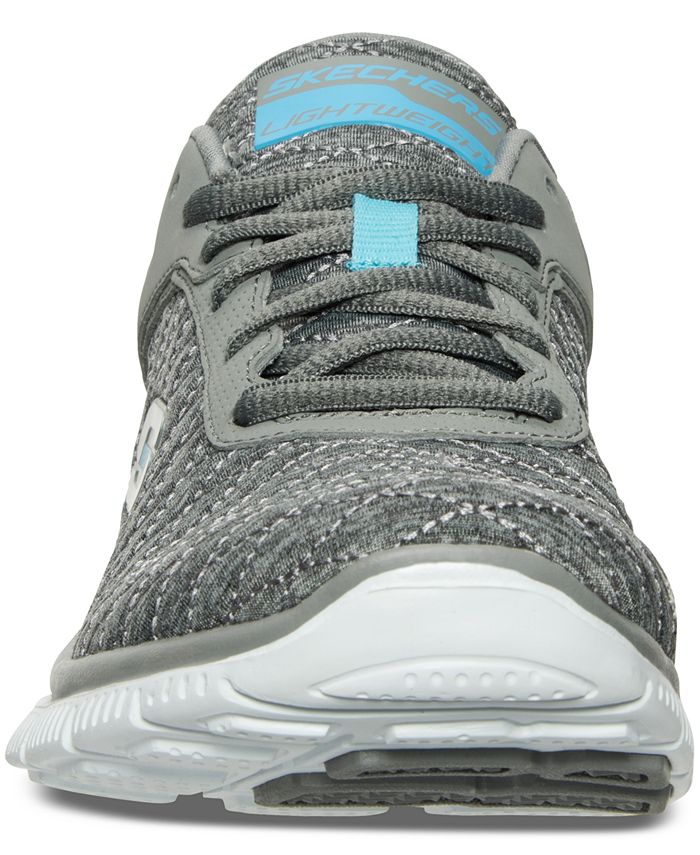 Skechers Women's Flex Appeal - Eye Catcher Running Sneakers from Finish ...