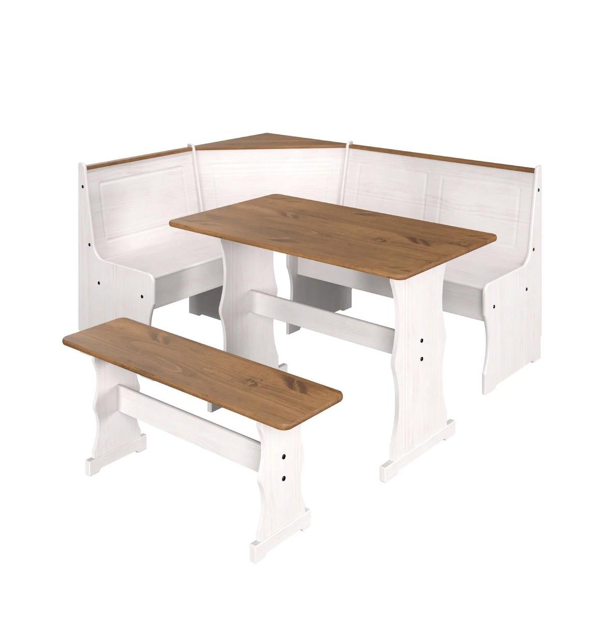 Click here for Os Home and Office Furniture Solid Pine Corner Din... prices