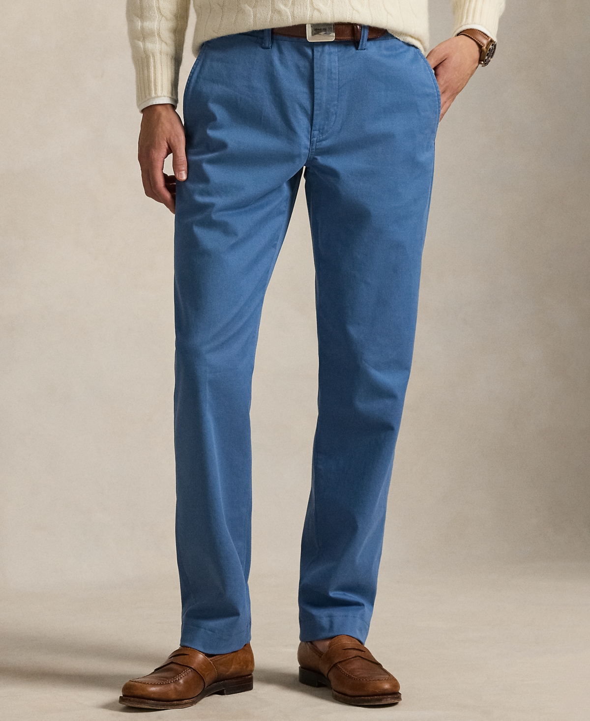 Click here for Polo Ralph Lauren Mens Straight-Fit Washed Stretch... prices