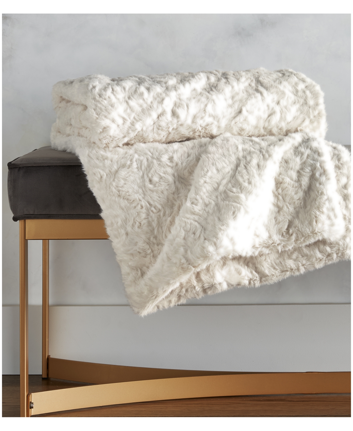Click here for Hotel Collection Persian Lamb-Look Faux-Fur Throw... prices