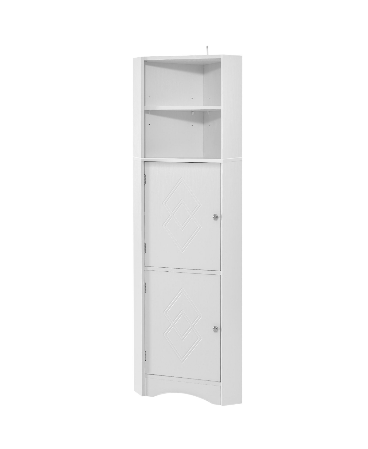 Click here for Airsurfer Tall Bathroom Corner Cabinet Freestandin... prices