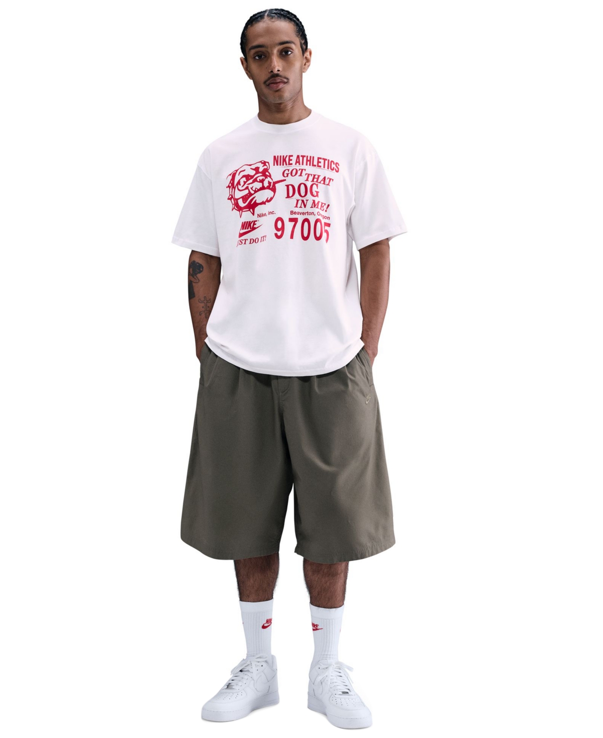 Click here for Nike Sportswear Mens Max90 T-Shirt - Summit White prices