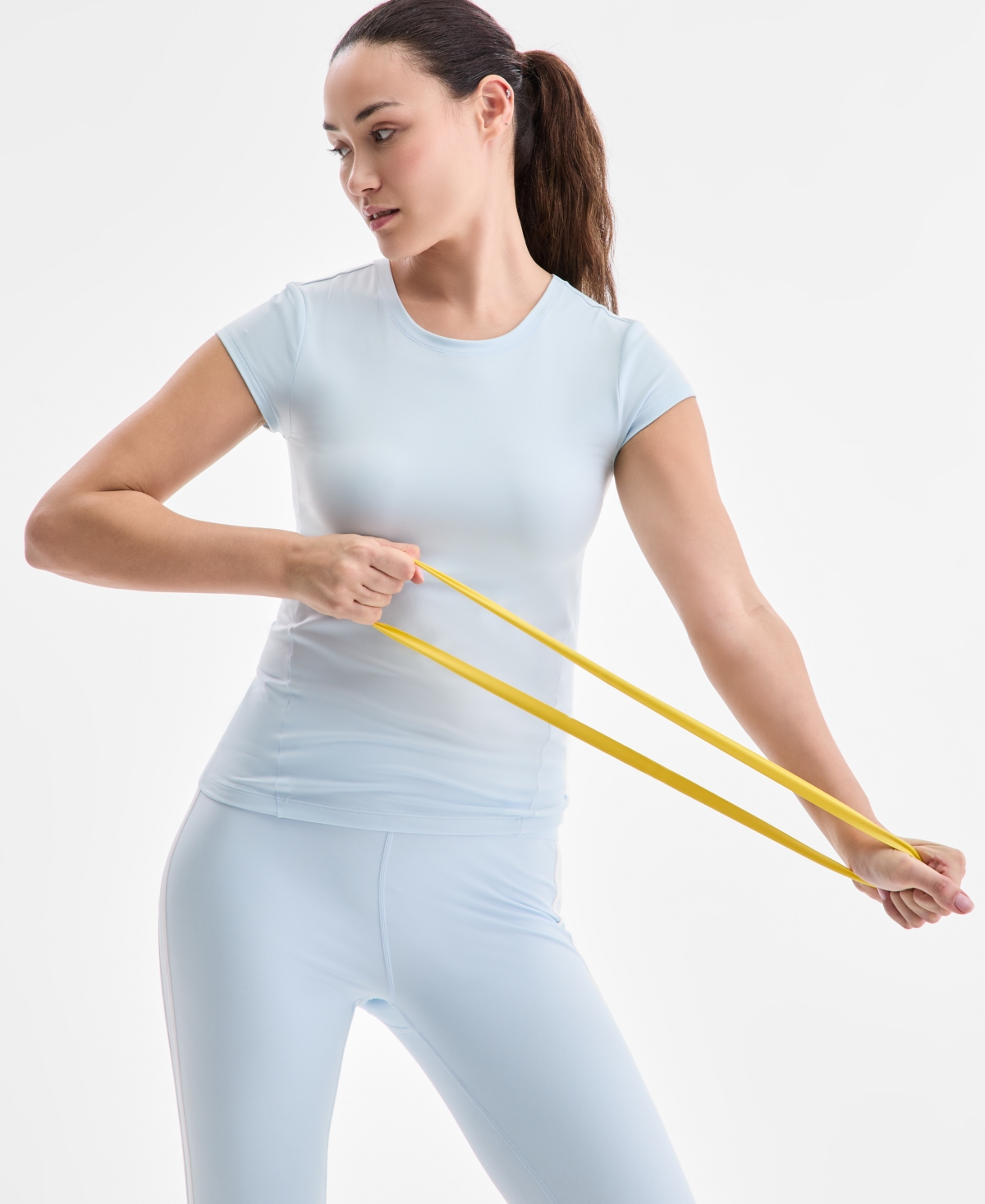 Click here for Id Ideology Womens Studio Short-Sleeve Top  Exclus... prices