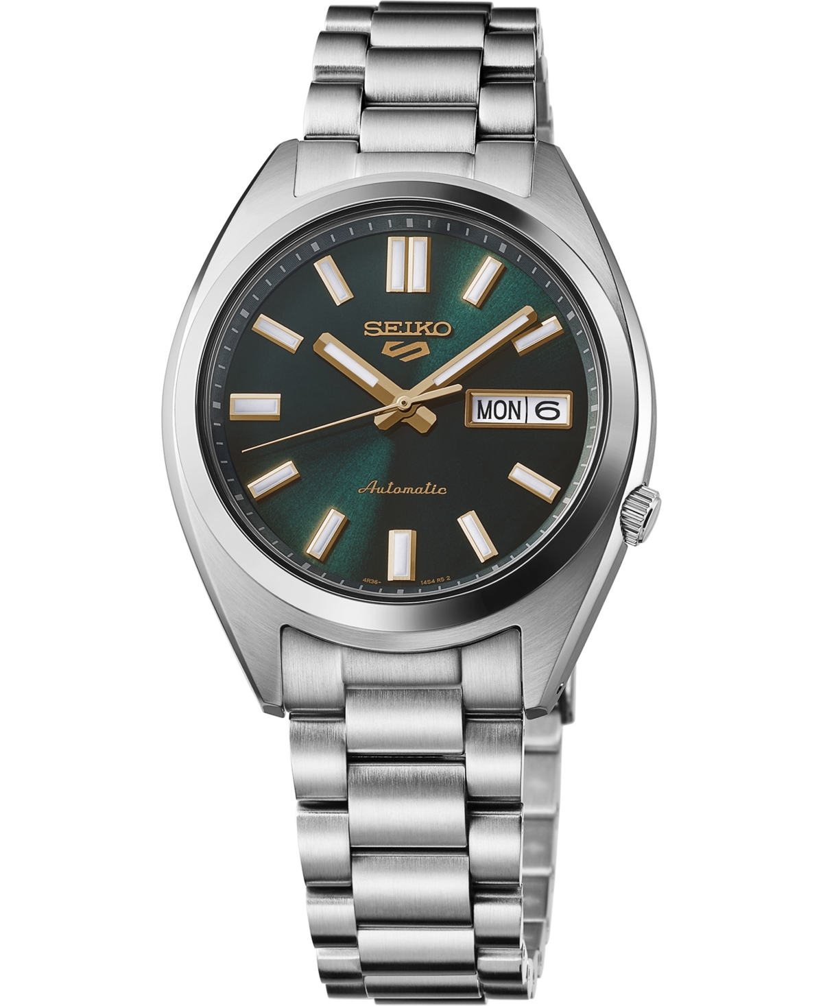 Click here for Seiko Mens 5 Sports Silver Stainless Steel Bracele... prices