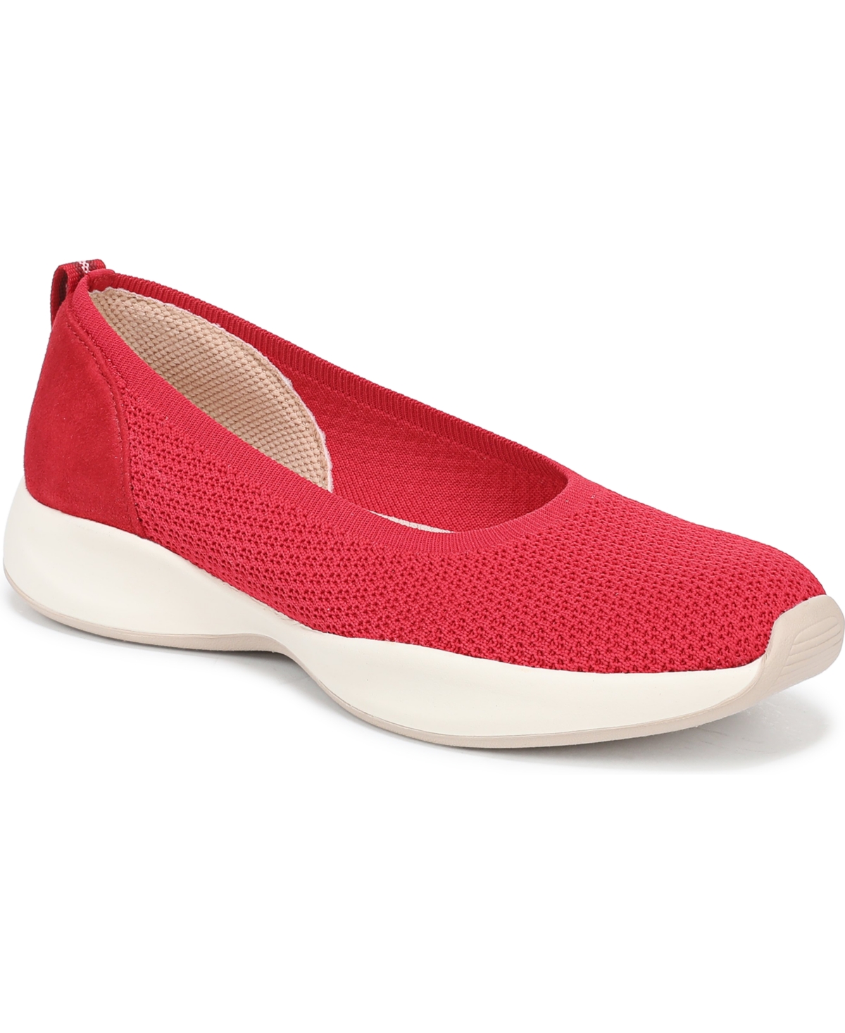 Click here for LifeStride Womens Unity Slip On Flats - Fire Red prices