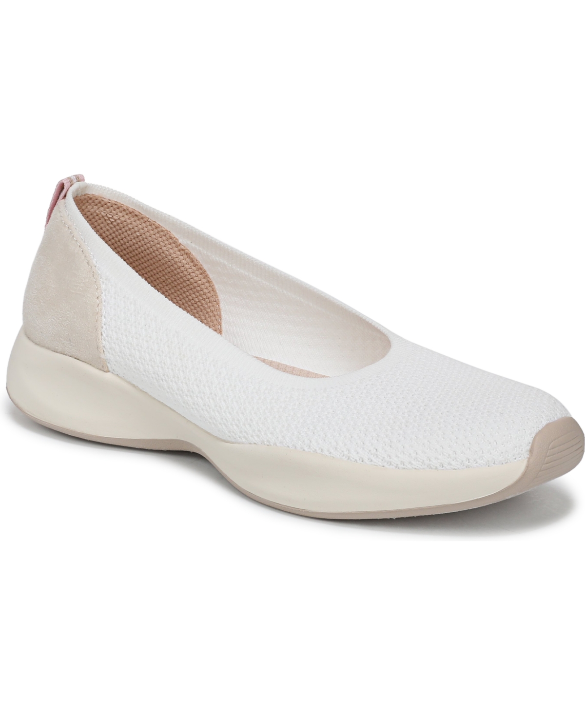 Click here for LifeStride Womens Unity Slip On Flats - Bright Whi... prices